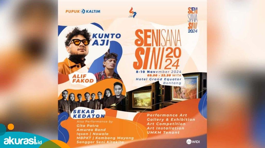 Jangan Lewatkan Seni Sana Sini 2024 Pupuk Kaltim Besok